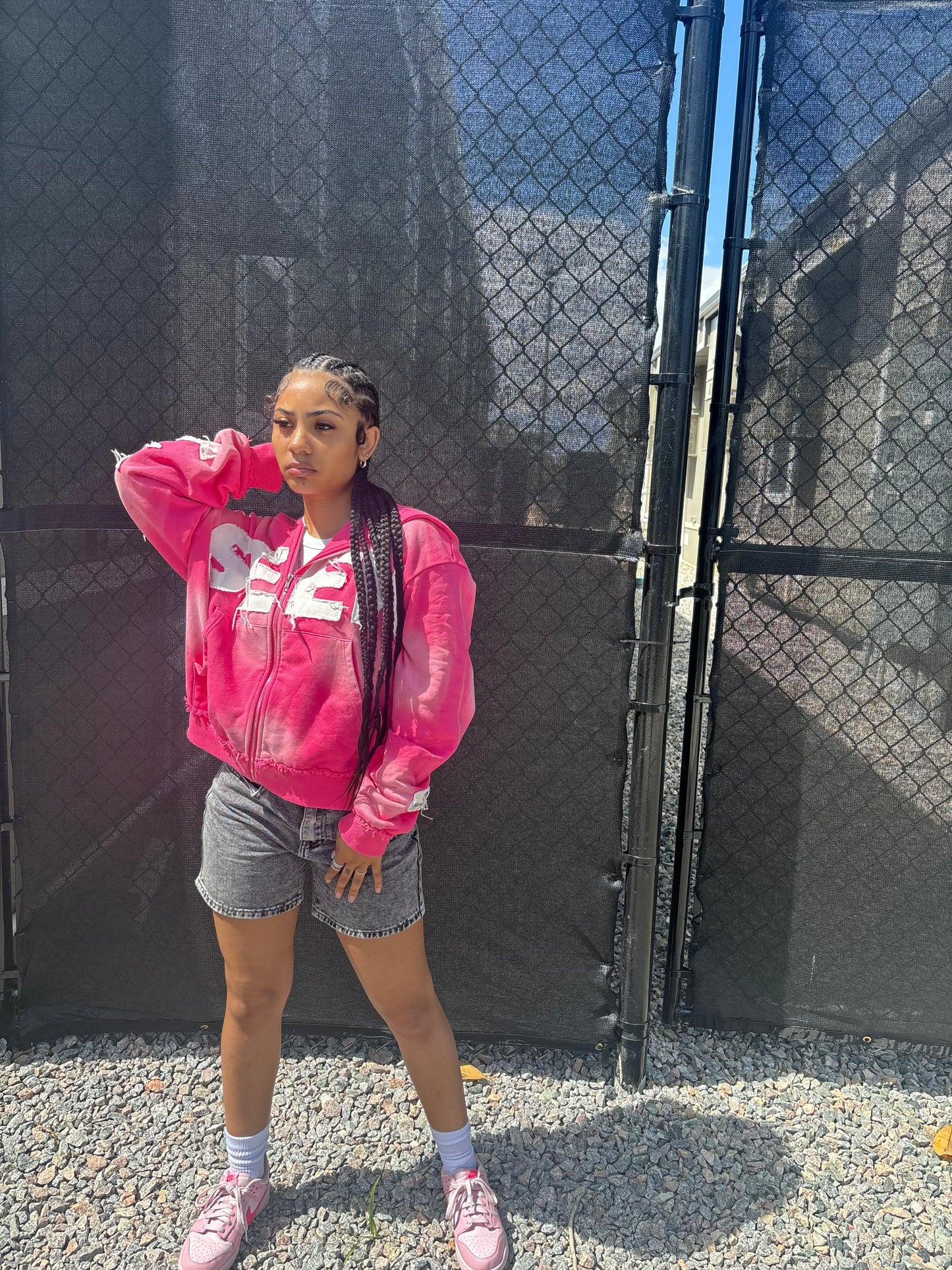 Off Pink "Seek Visionz" Hoodie – Timeloop Visionz